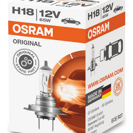 Osram lemputės, H18 12V 65W PY26d-1 LongLife, 64180L - Halogeninės lemputės